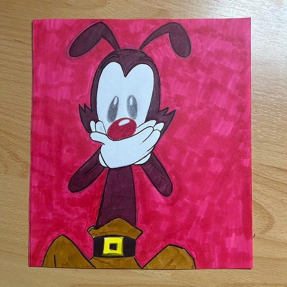 Art | Yakko Animaniacs Drawing | Poshmark